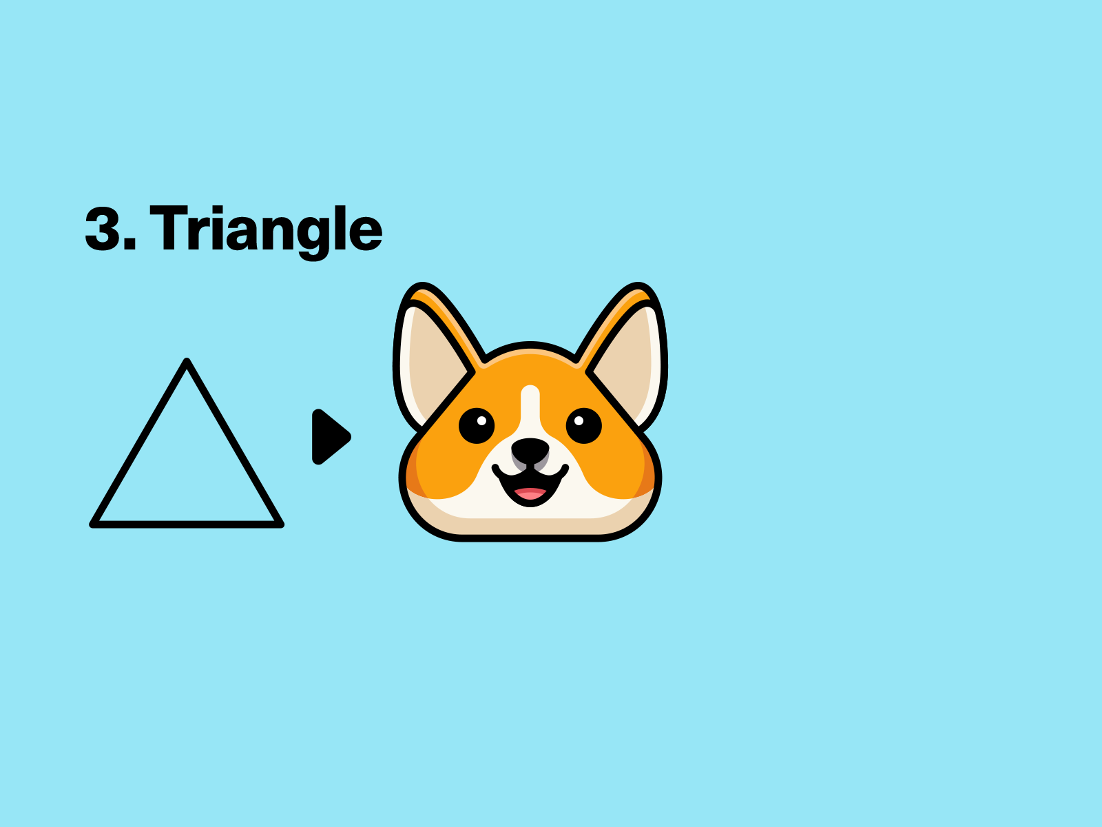 Geometric Dog Heads by Alfrey Davilla | vaneltia on Dribbble
