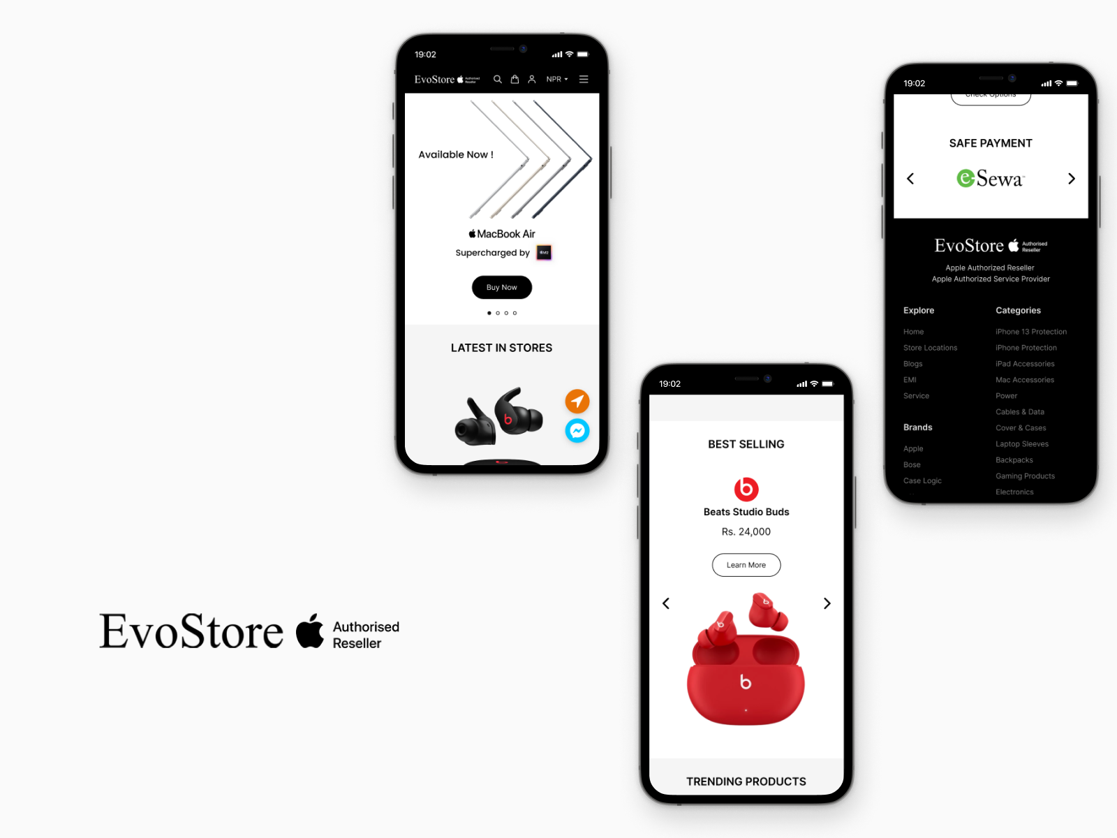 Evostore by Jaman Nakarmi on Dribbble