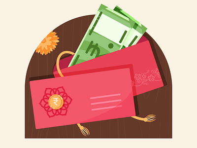 Shagun Lifafa - Transaction Background by Deepti Choudhary on Dribbble