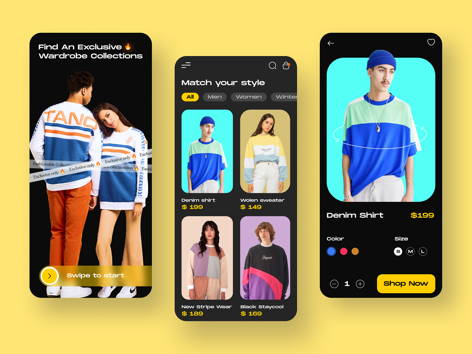 Clothing Ecommerce App by Sajib Das Supriyo on Dribbble