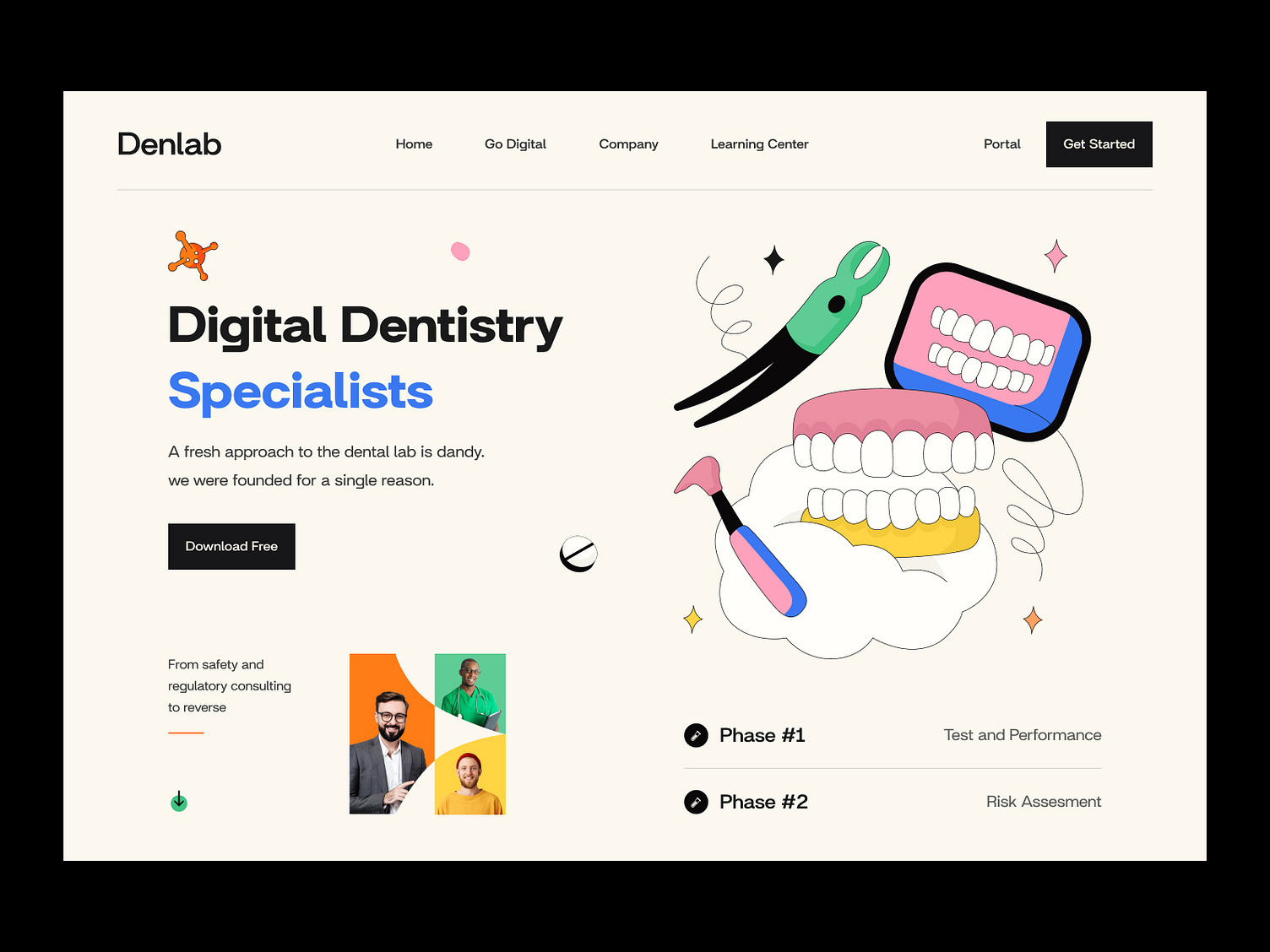 Dental Lab Website Design by Md Sakib for Pixency on Dribbble