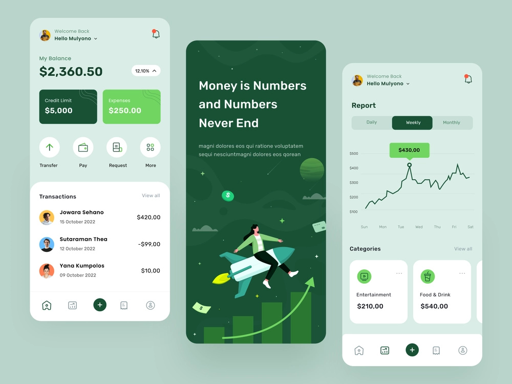 Payment App by Arpan Kumar on Dribbble