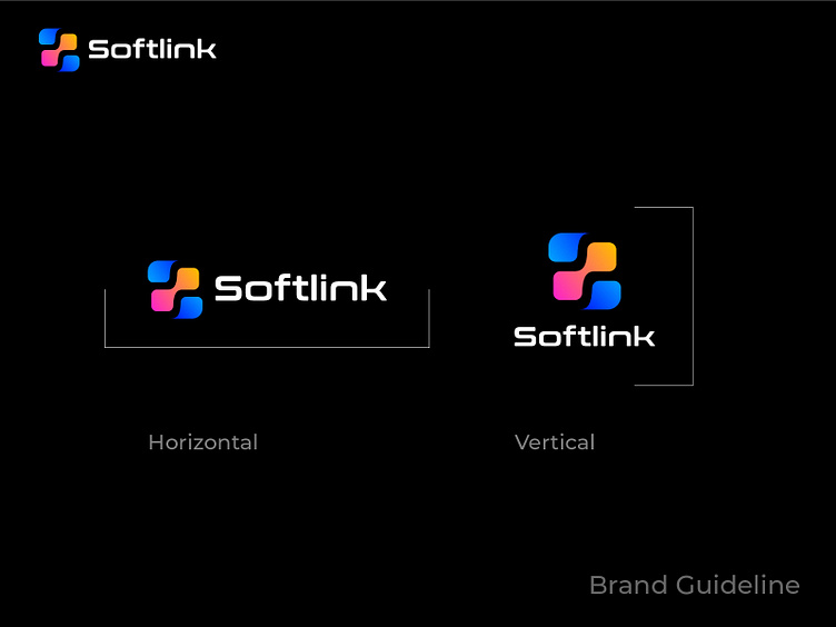 Softlink Logo by Jahirul Haque Jony (Logo Designer) for Fastphic on Dribbble