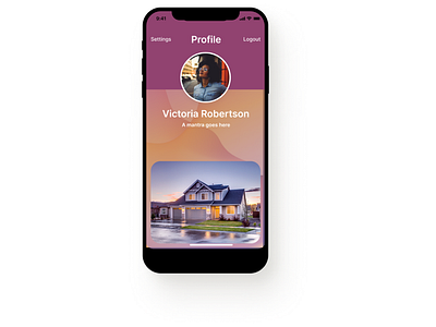 Profile Screen UI by Dilip Singh on Dribbble