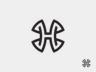 Letter H Fashion Logo by Sabuj Ali on Dribbble