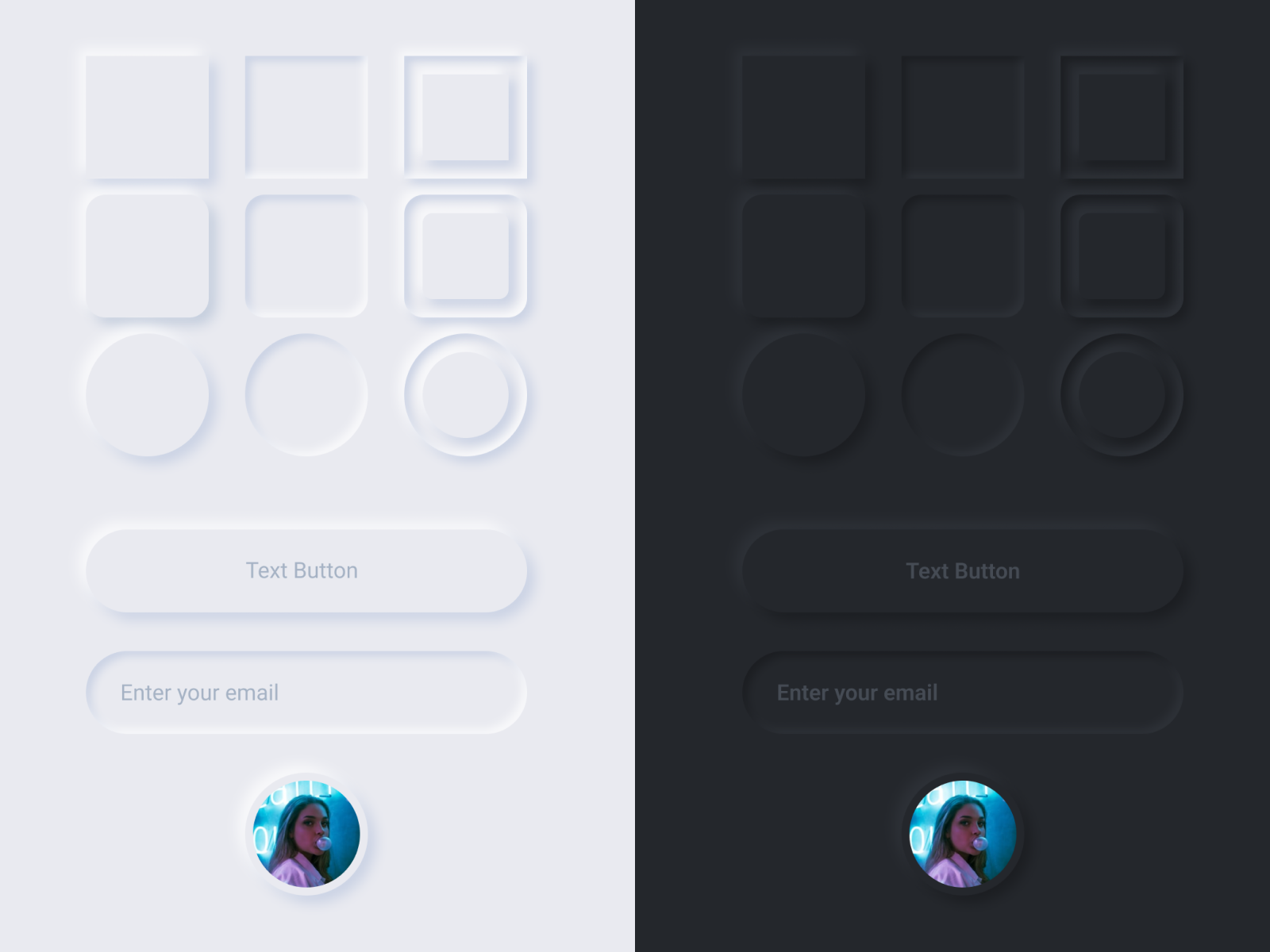 Neumorphism by Freed on Dribbble