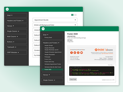 Master Template System by Mackenzie Bailey on Dribbble