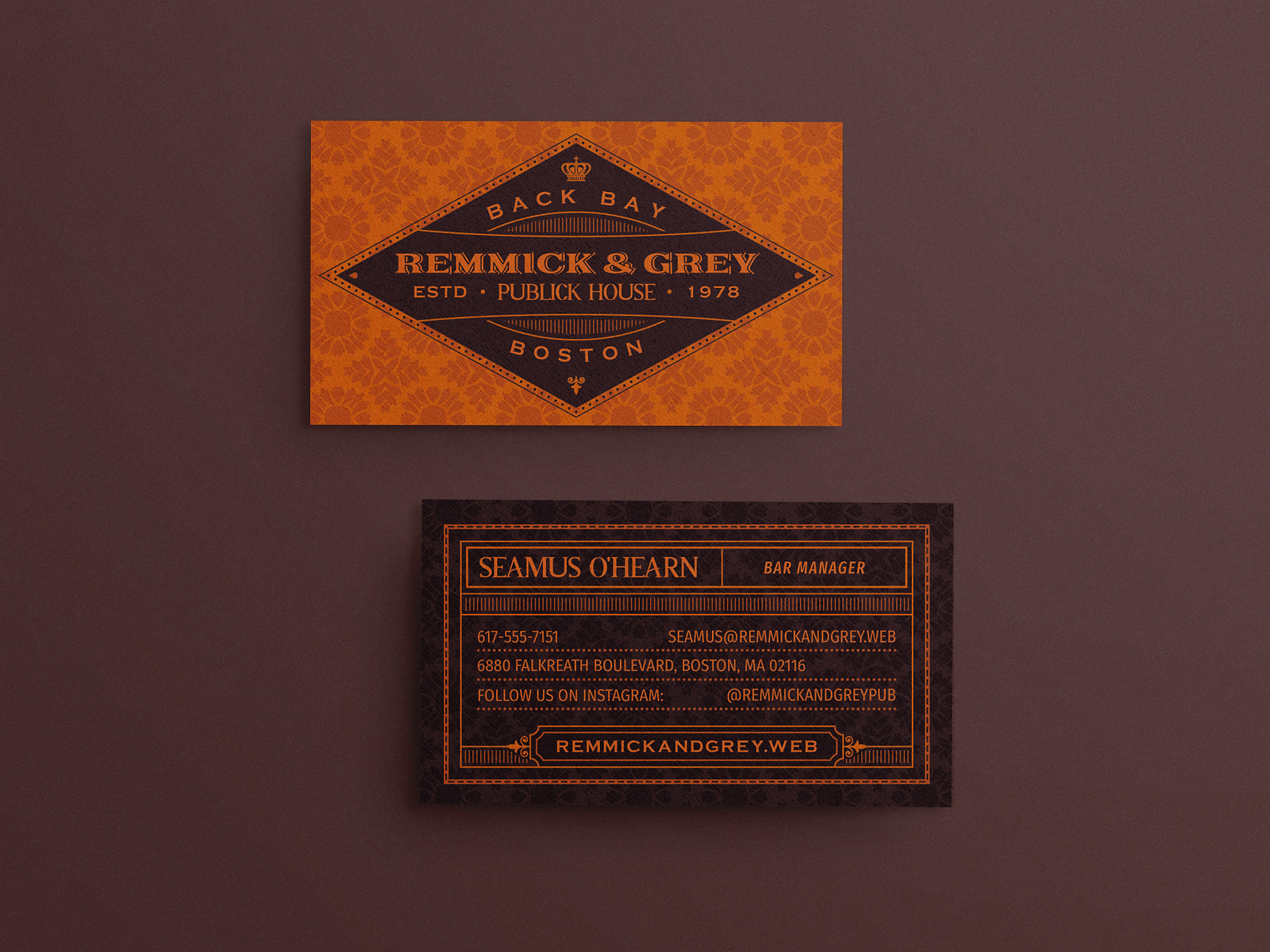Vintage Label Style Business Card by Vista Product Creation on Dribbble