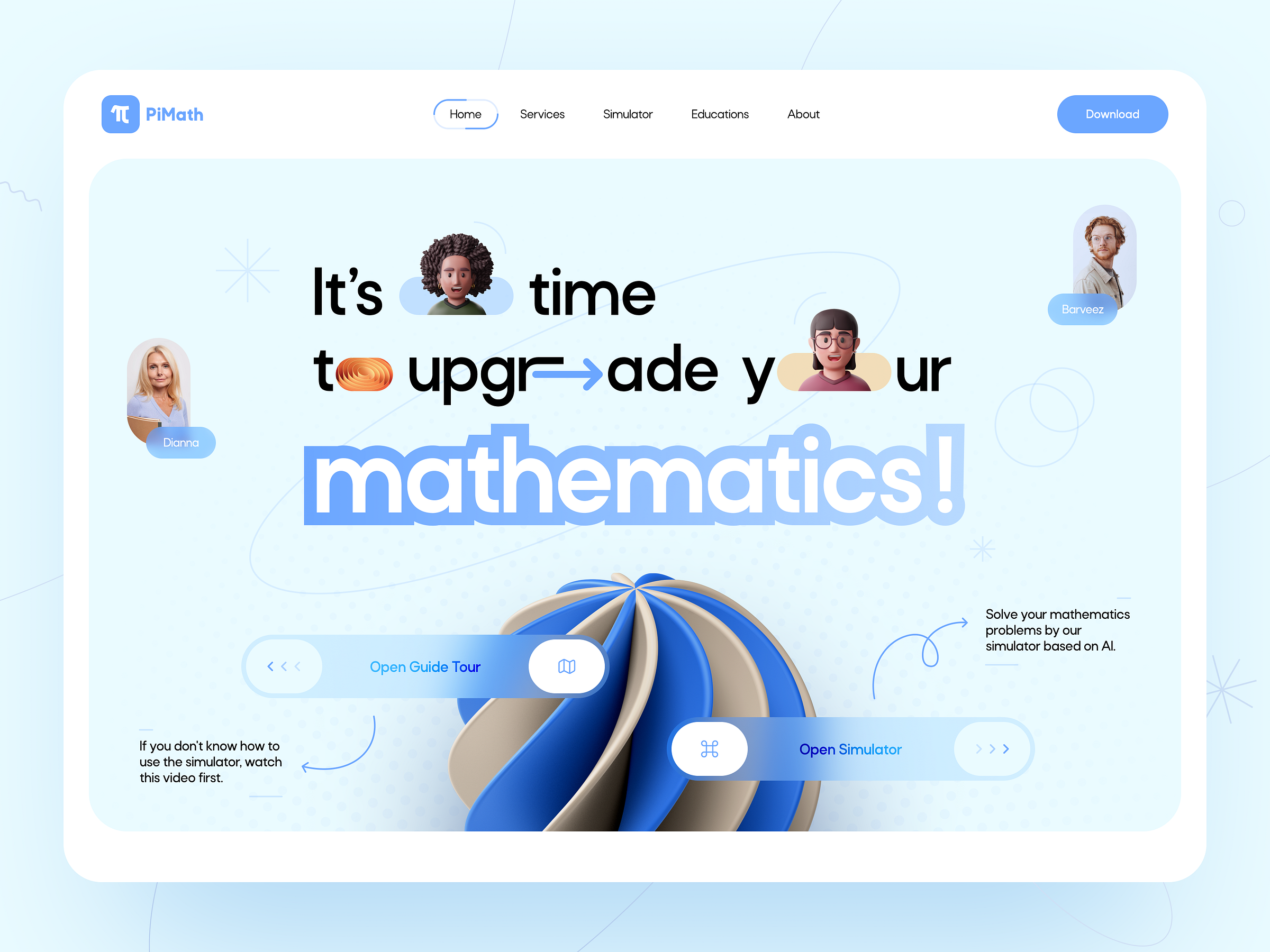 AI Learning Platform UI Design by Linur for Eloqwnt on Dribbble