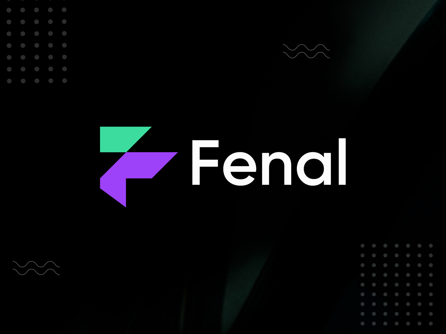F logo for Fenal by Shaheen Reza on Dribbble
