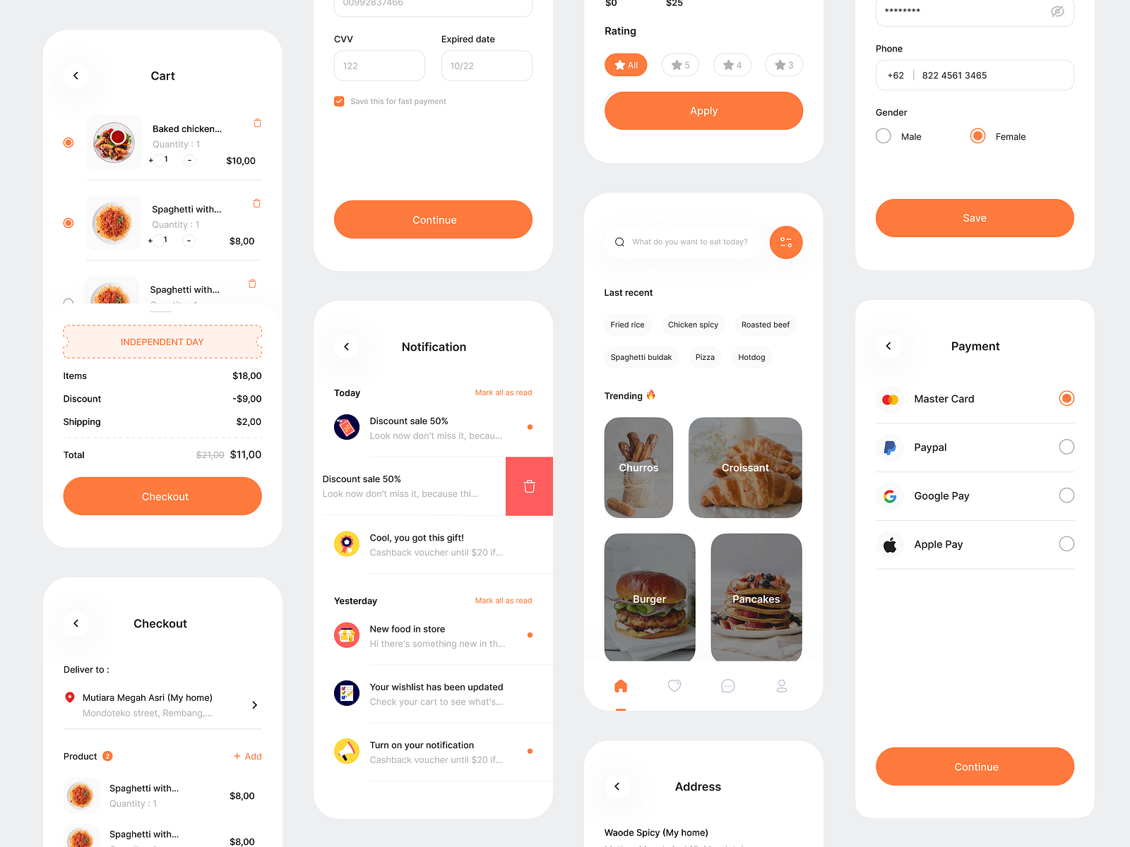 Gogofood Food Delivery Mobile App By Ananto Nugroho Putra For Korsa