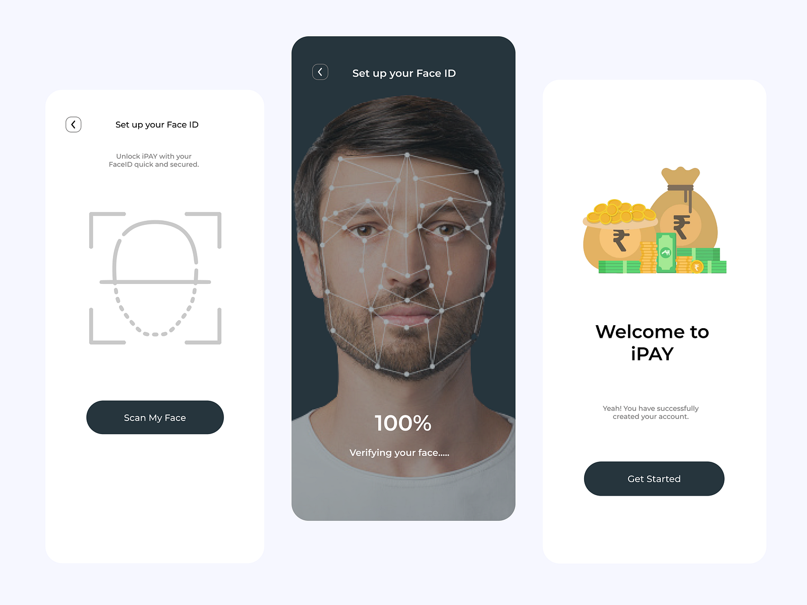Face Scanner Authentication By Designx A Product Design Agency On Dribbble