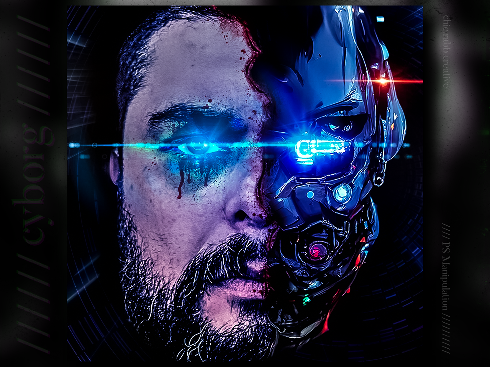 Cyborg /// PS Manipulation /// chief.rabb.creative by Eli Coelho on ...