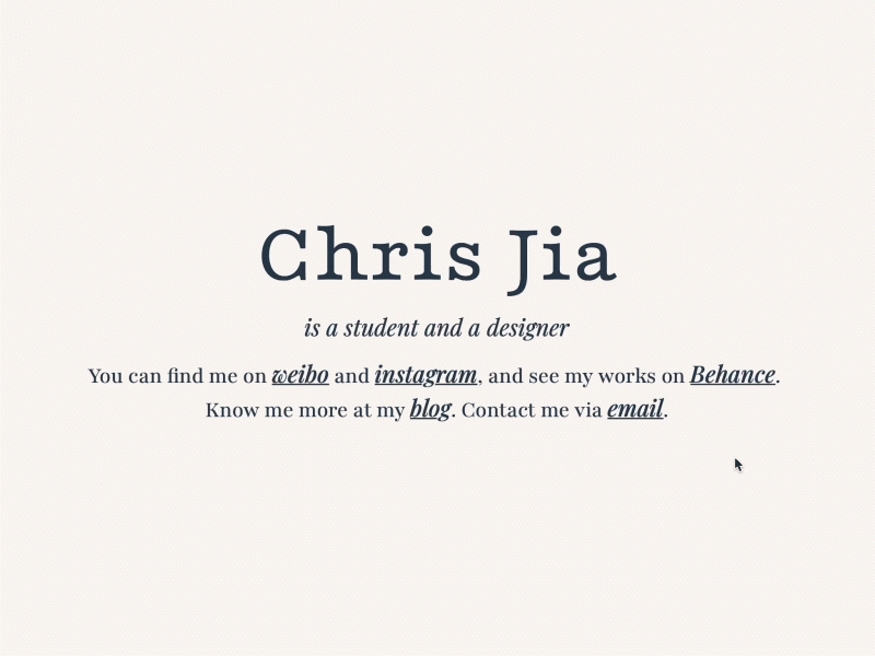 Variable Font Animation by Chris J. on Dribbble