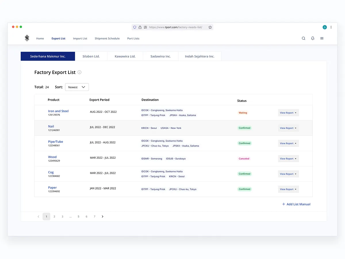 Browse thousands of Table List images for design inspiration | Dribbble