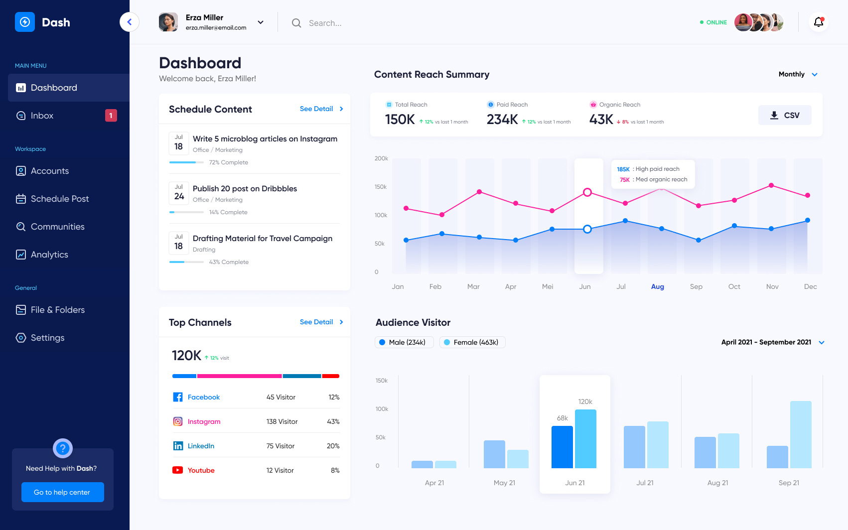 Design by Haseeb Qureshi on Dribbble