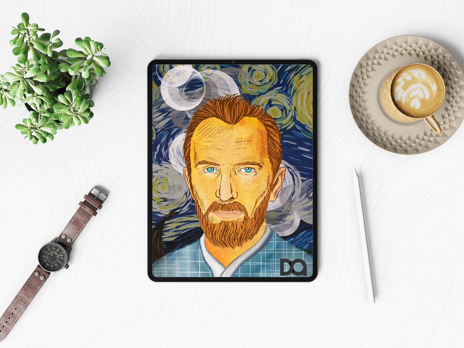 Vincent Van Gogh Digital Art by Sharmadakshita on Dribbble
