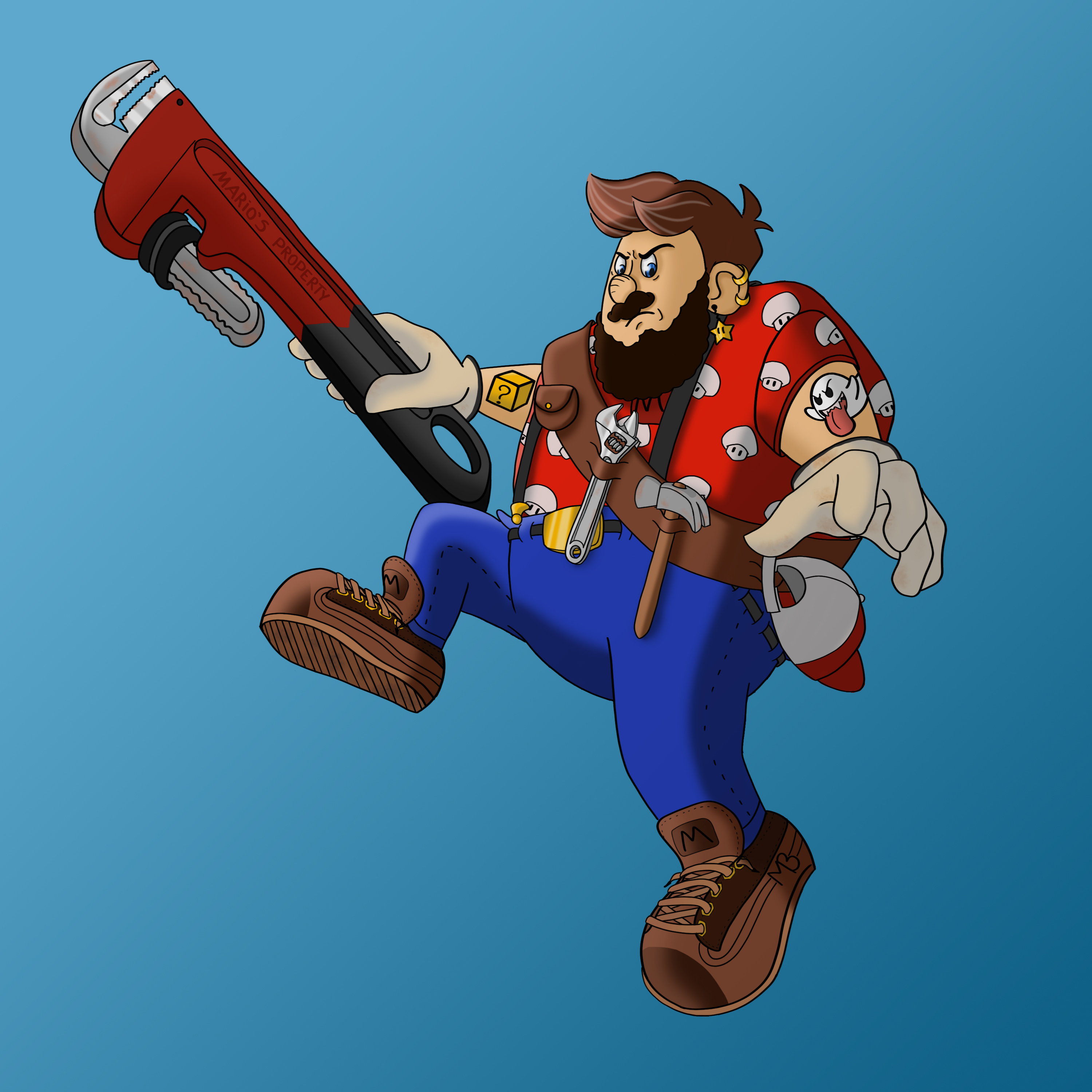 Redesign - Super Mario Bros. by Giovanna Santos on Dribbble