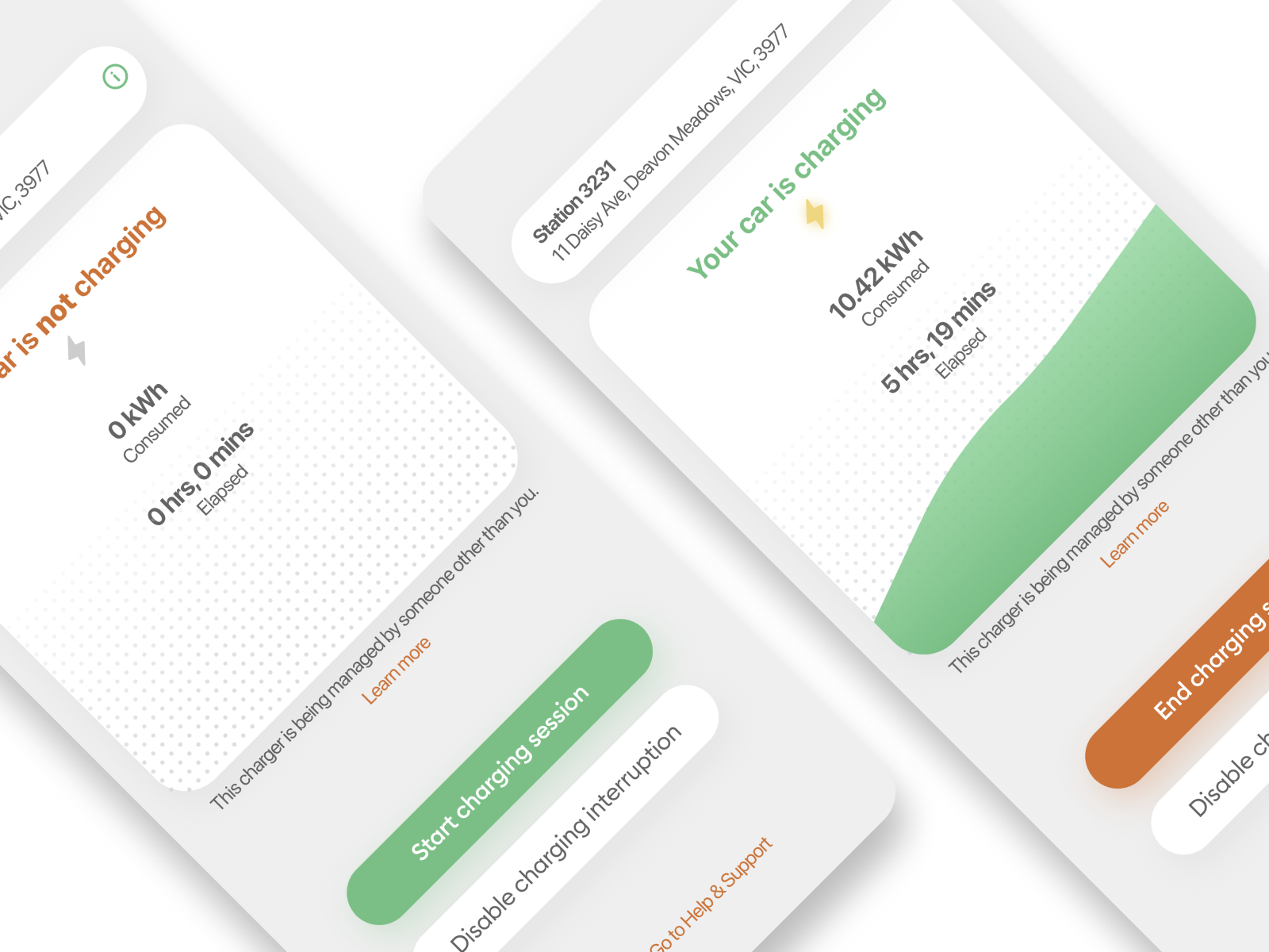Concept Chargefox App by Dimitri Sarkatzis on Dribbble