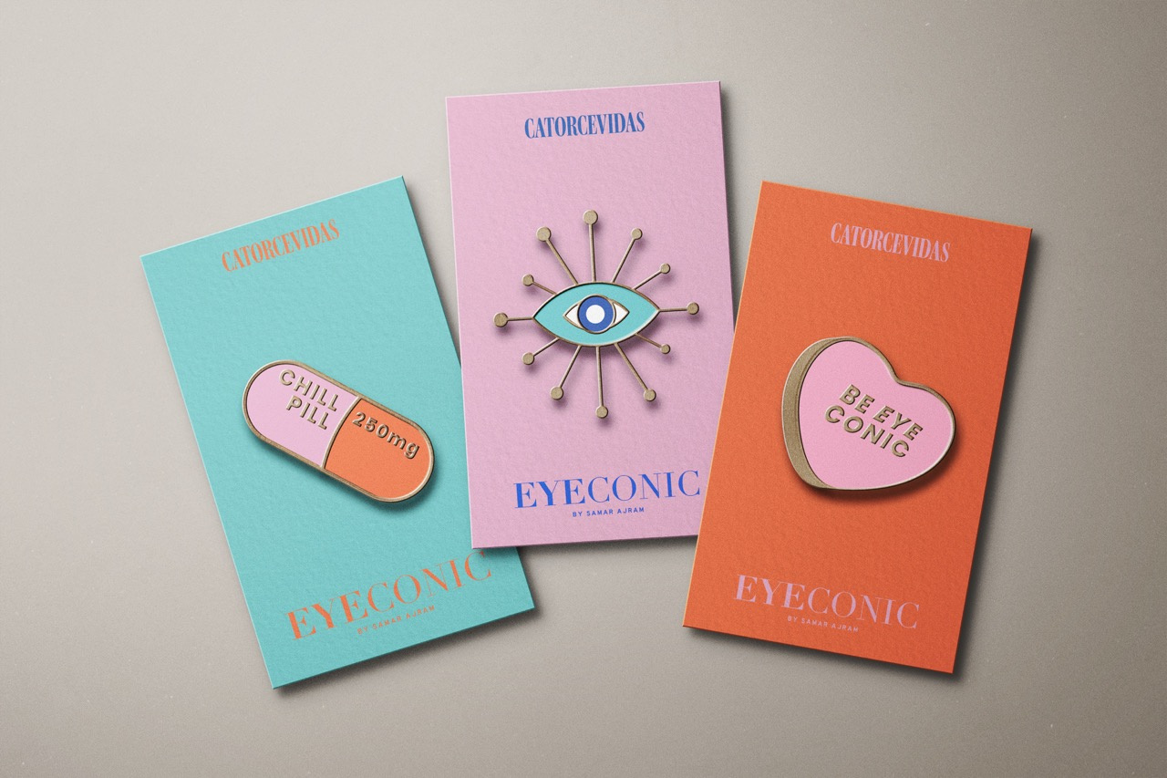EYECONIC PINS by Mel on Dribbble