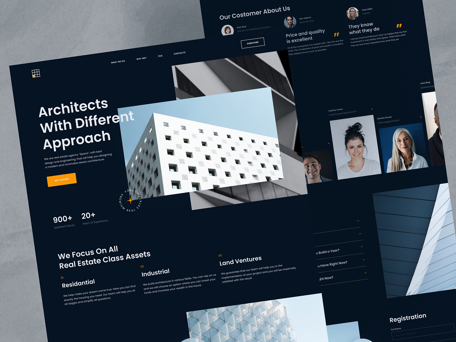 Architectural Studio Website 🏢 by Hyperactive Education on Dribbble
