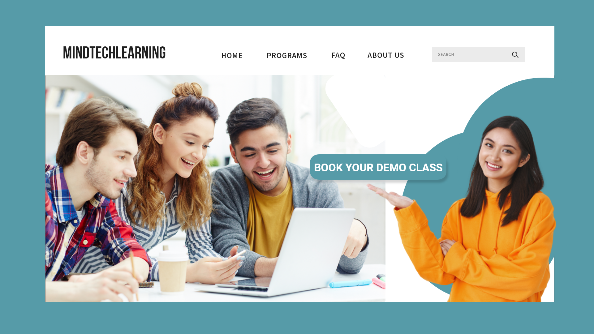 Ed-tech Website Landing Page by Aman Verma on Dribbble