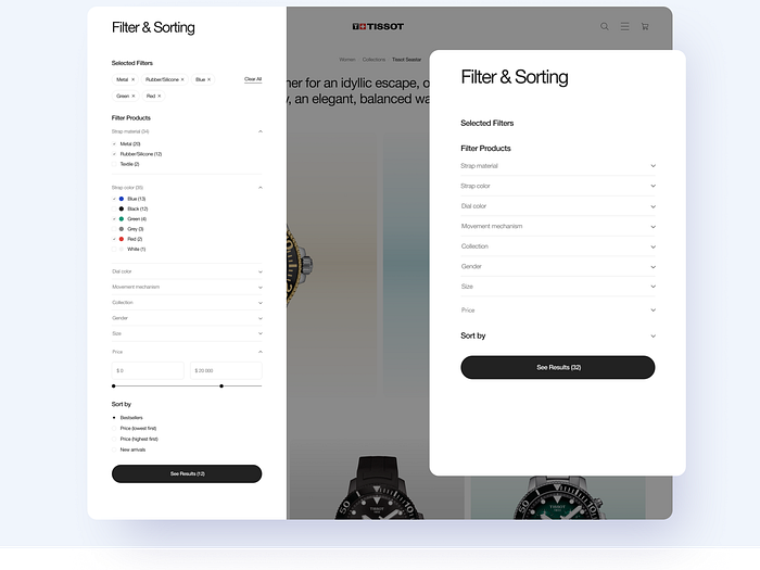 Sorting designs, themes, templates and downloadable graphic elements on ...
