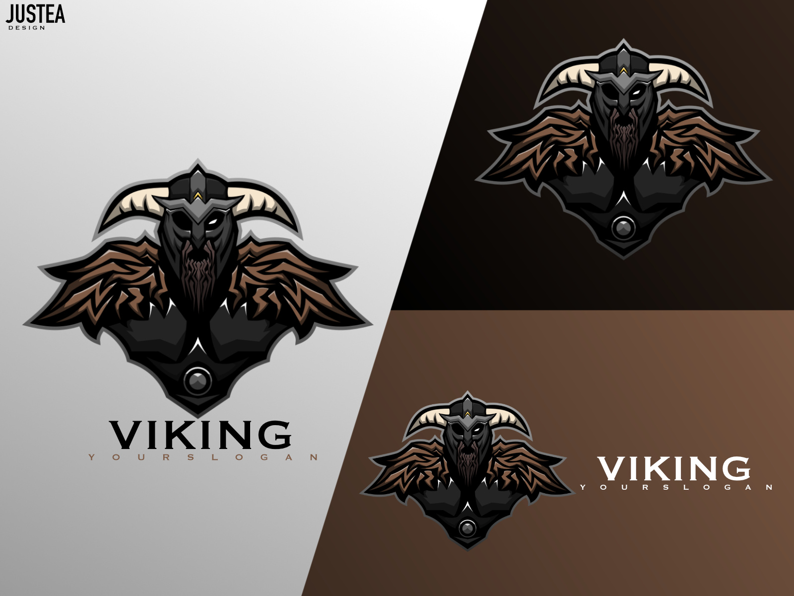 VIKING LOGO by JUSTEA DESIGN on Dribbble