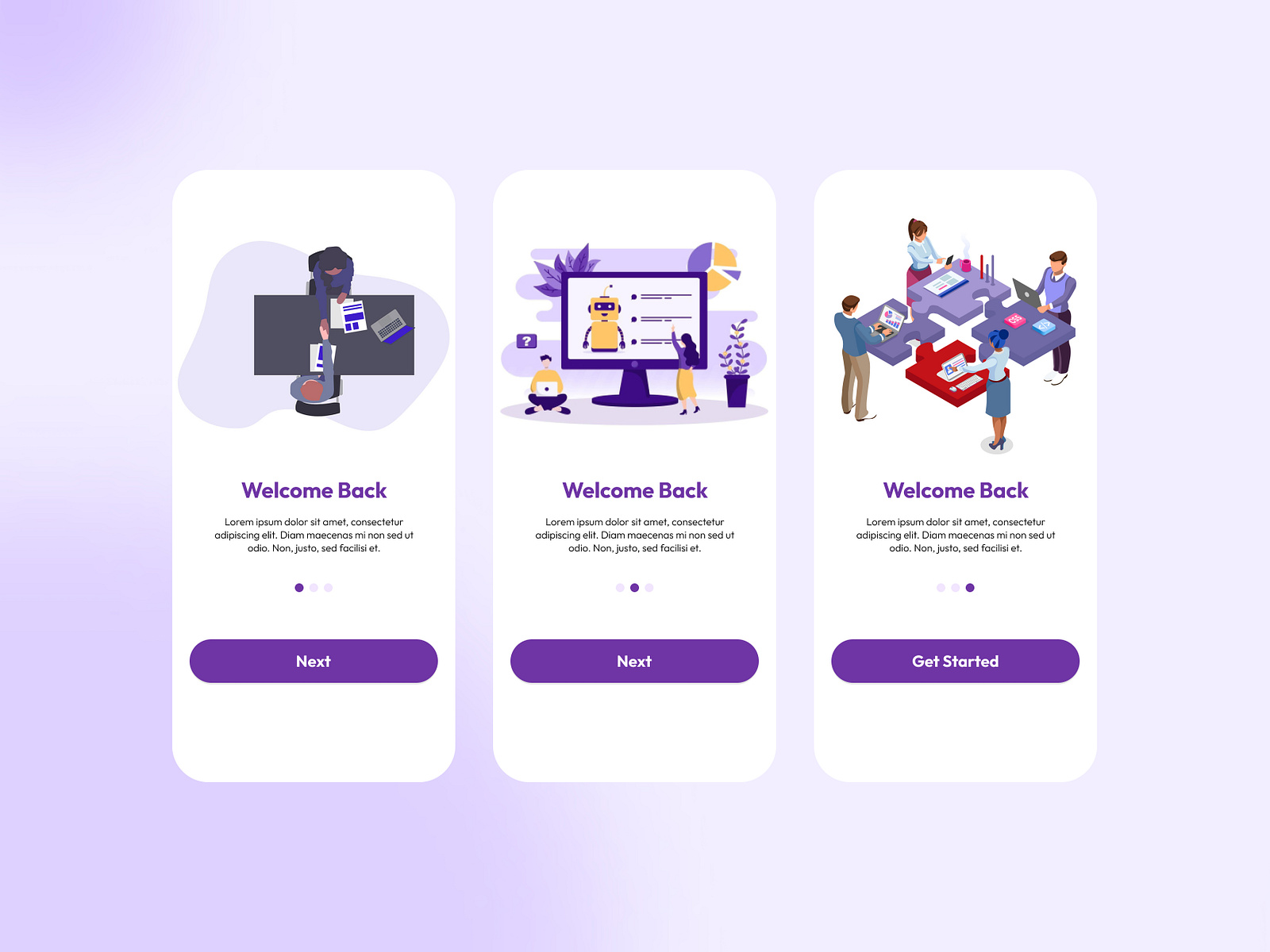 Onboarding Design by Danish Ali on Dribbble
