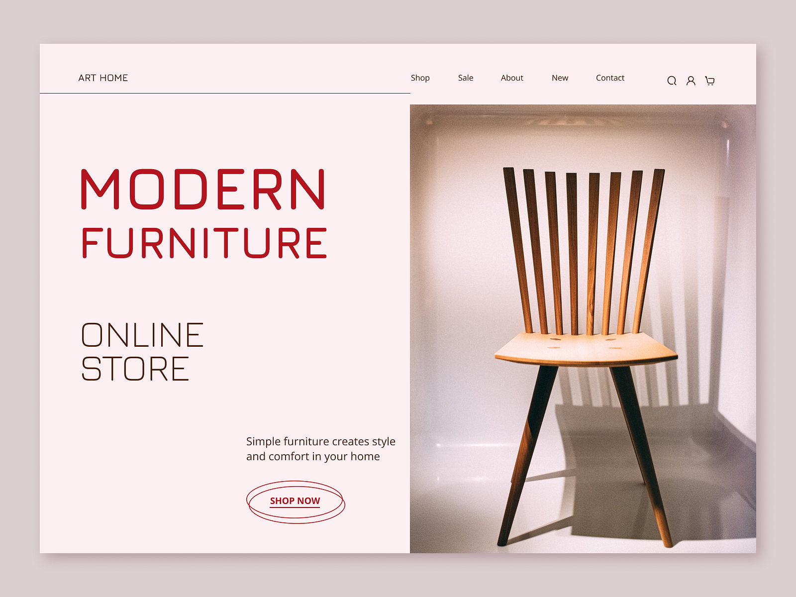 Online Store. Main Page by Katsiaryna on Dribbble