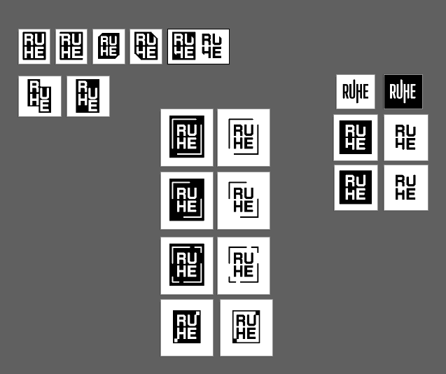 RuHe - Logo Exploration by Andreina Zahalka on Dribbble