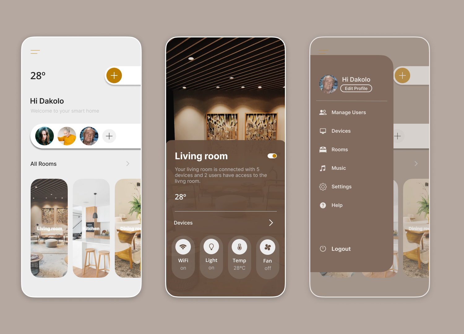 Smart Mobile Home Design by fullymadeking on Dribbble