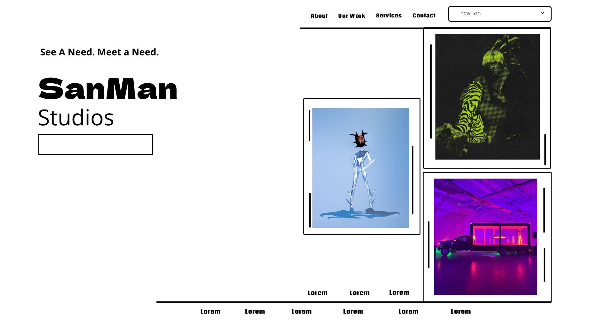 SANMAN Studios by James Ojeniyi on Dribbble