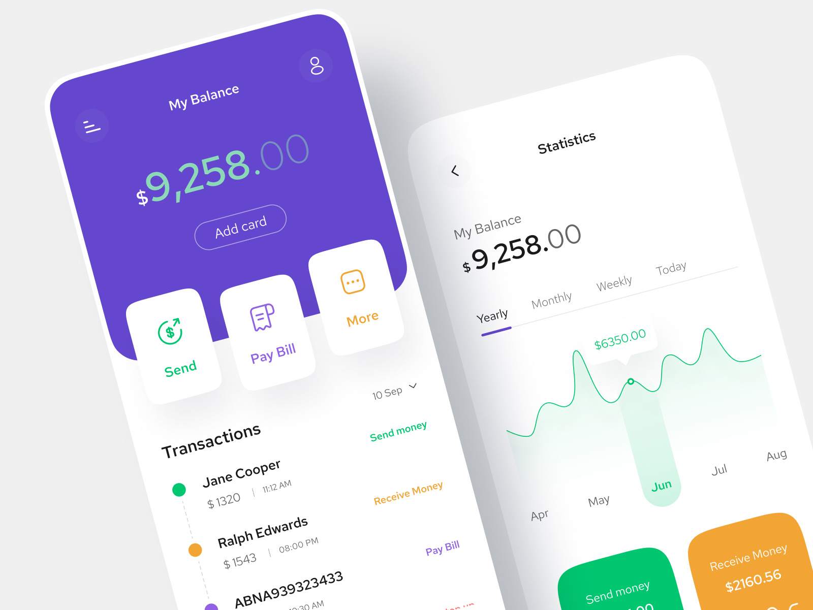 Banking Wallet Mobile App Design By Oyasim Ahmed For Dude Shape On