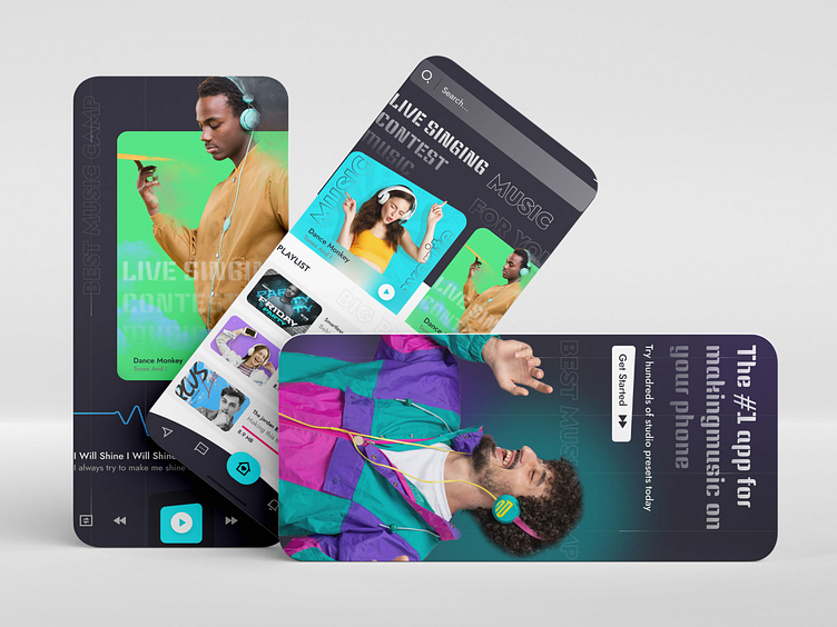 Music App UI by Codeflash Infotech on Dribbble