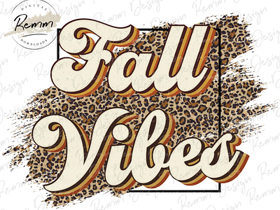 Fall Vibes Png, Retro Fall Vibes, Retro Png by Remm Design on Dribbble