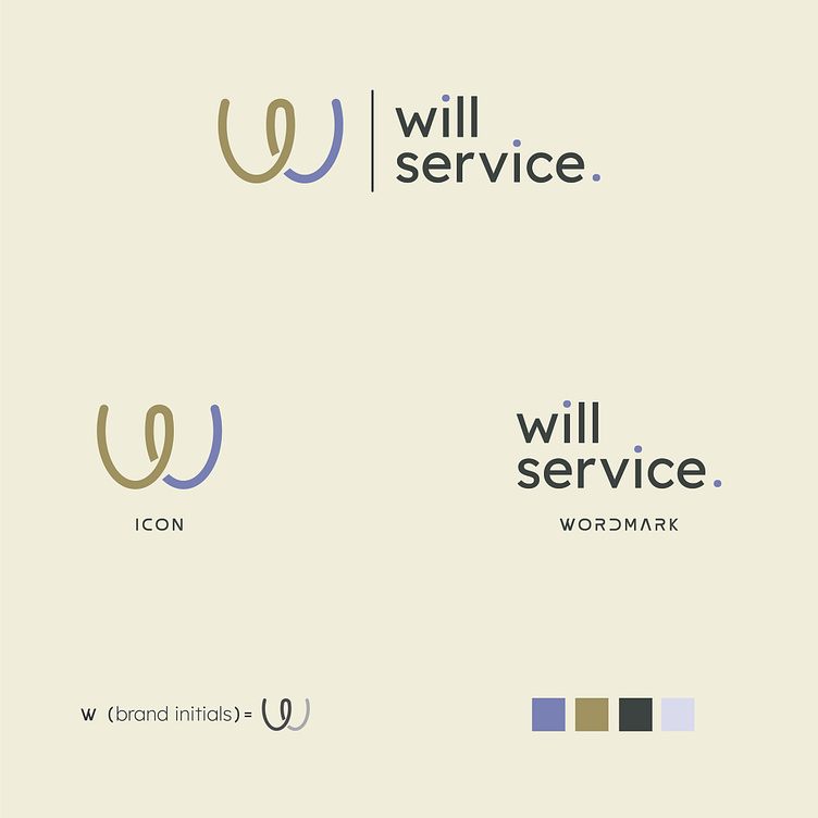 Will Service - Logo Design. by Michael Onafowokan on Dribbble