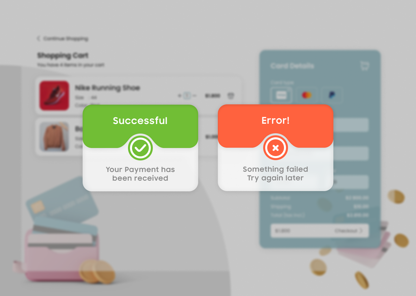 Flash Message UI by Muhammad Najib RB on Dribbble