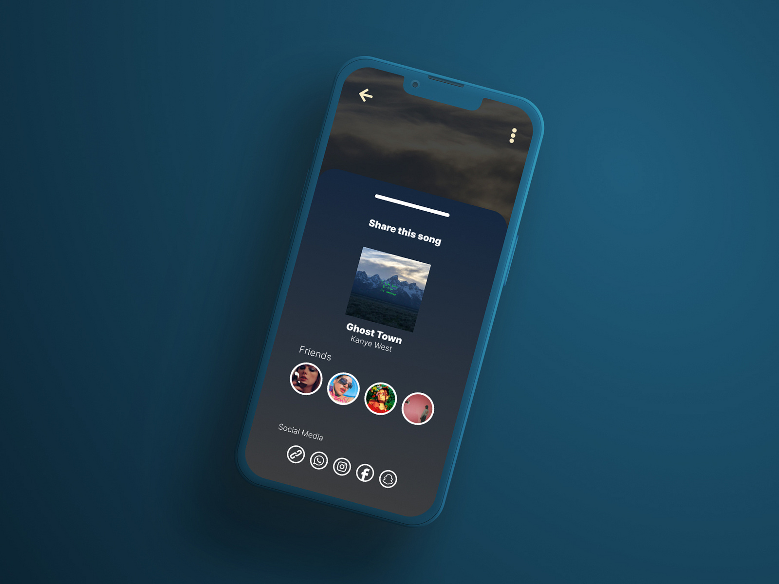 Social Share (Daily UI 10) by João Vitor Custódio on Dribbble