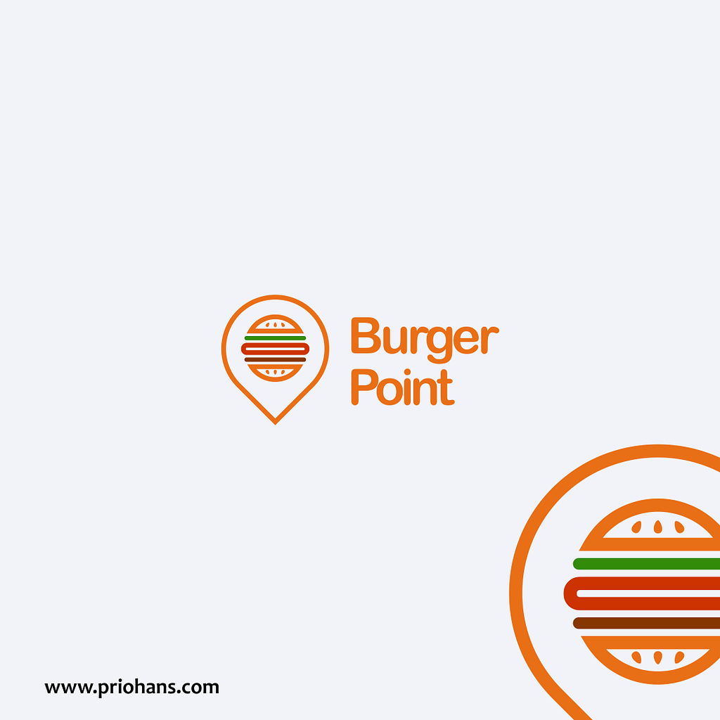 Burger Point Logo by Prio Hans on Dribbble