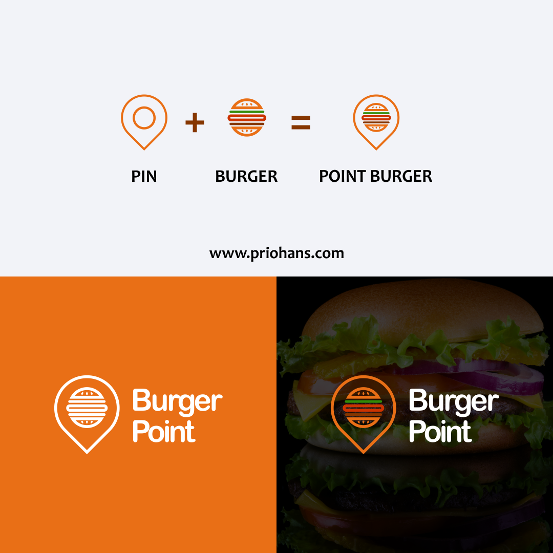 Burger Point Logo by Prio Hans on Dribbble