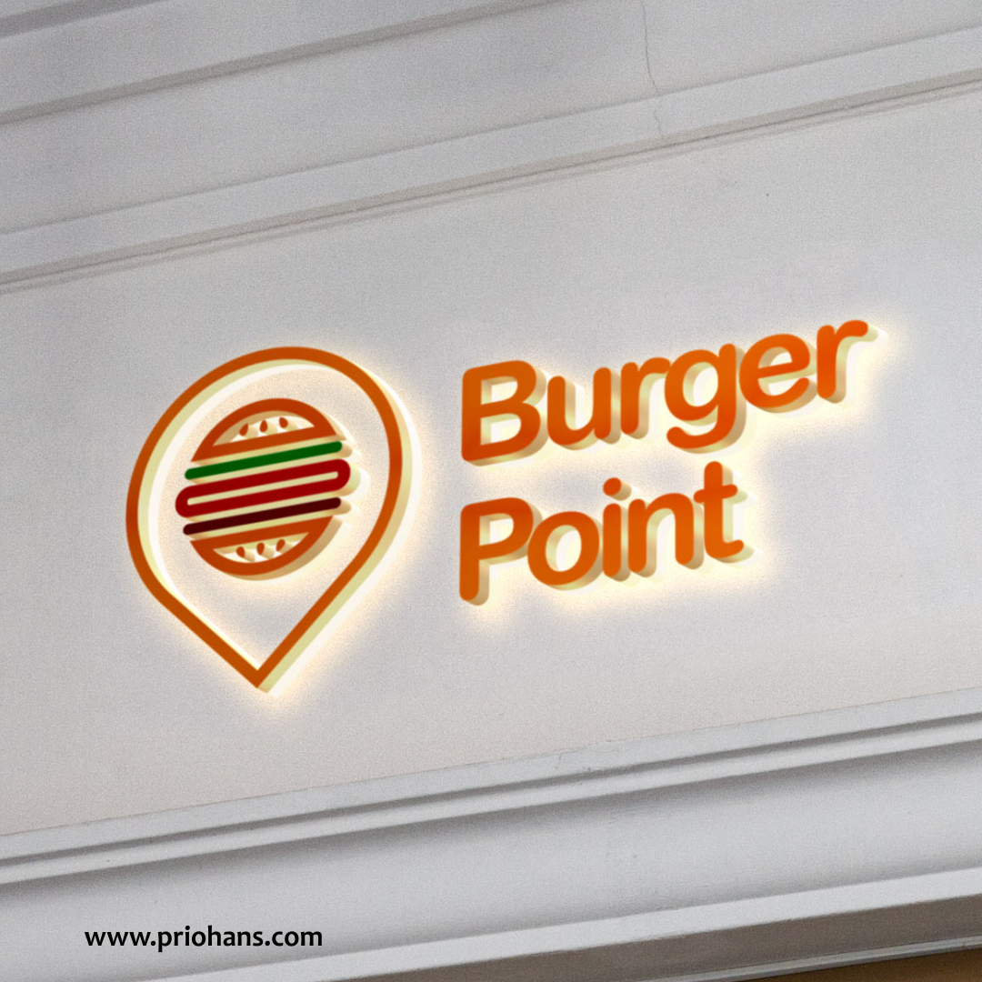 Burger Point Logo by Prio Hans on Dribbble
