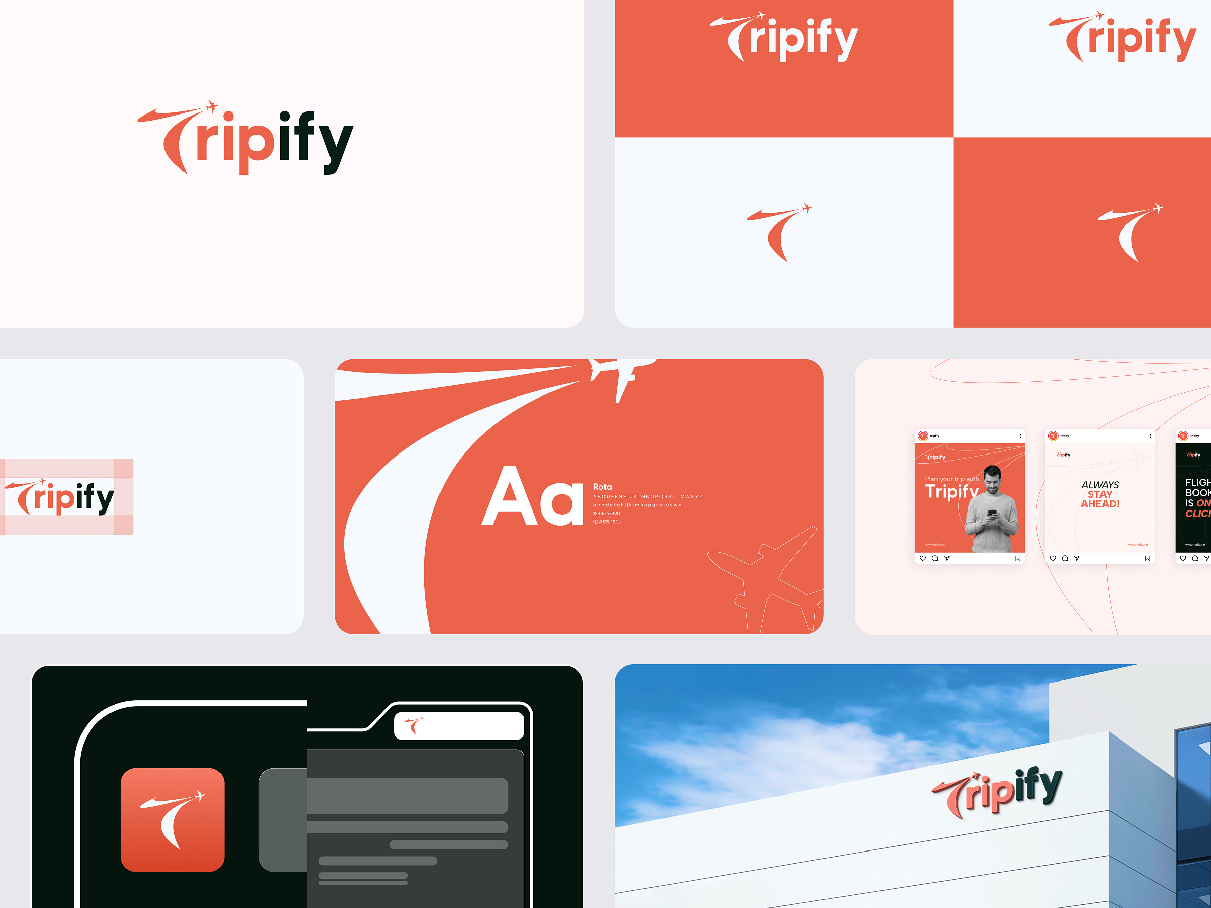 Tripify Branding Design by unbend on Dribbble