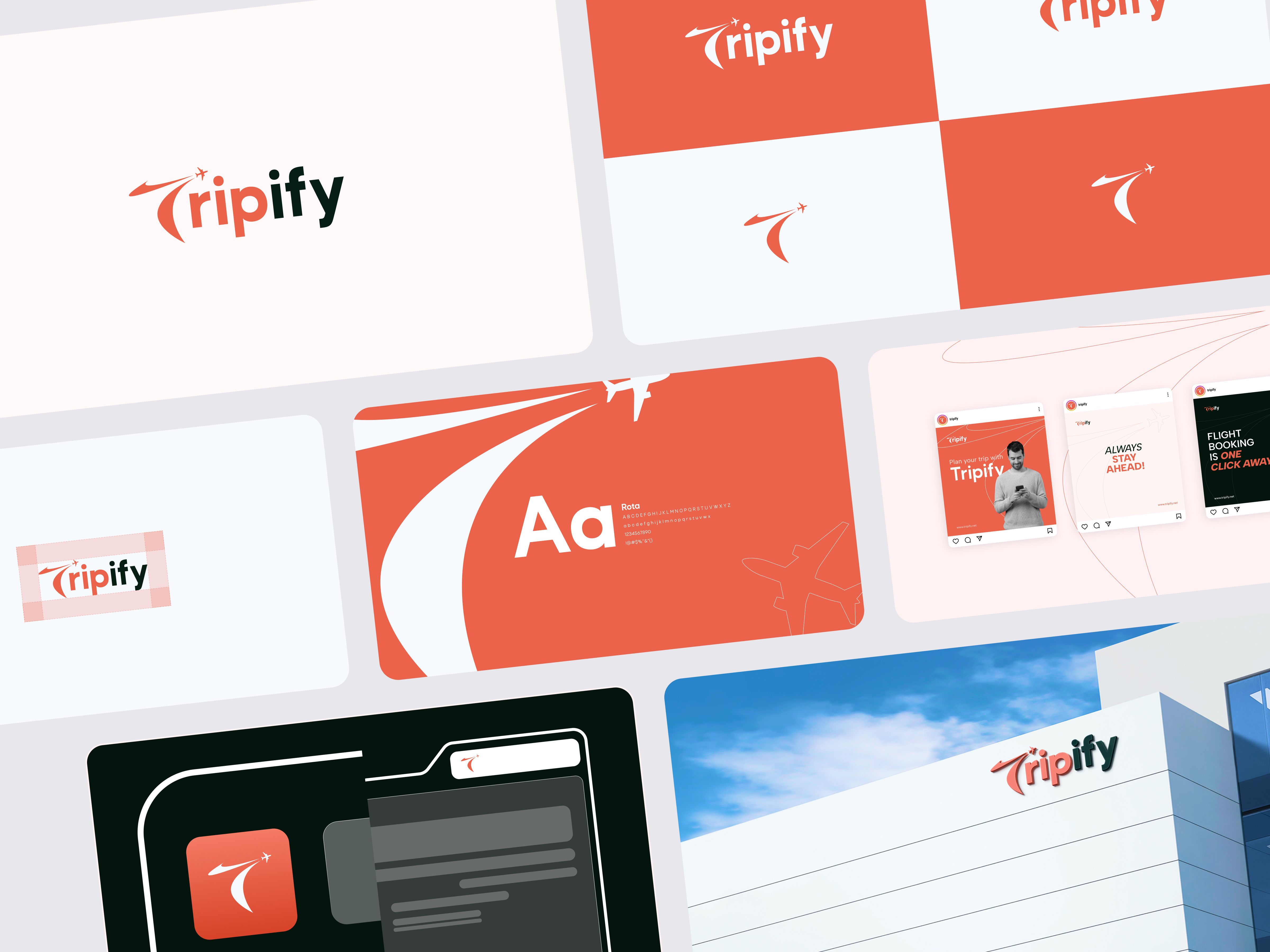 Tripify Branding Design by unbend on Dribbble