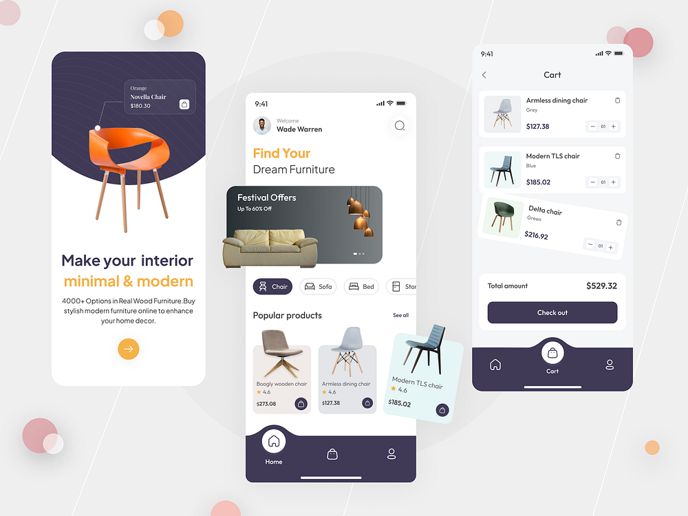 Browse thousands of Furniture App images for design inspiration | Dribbble