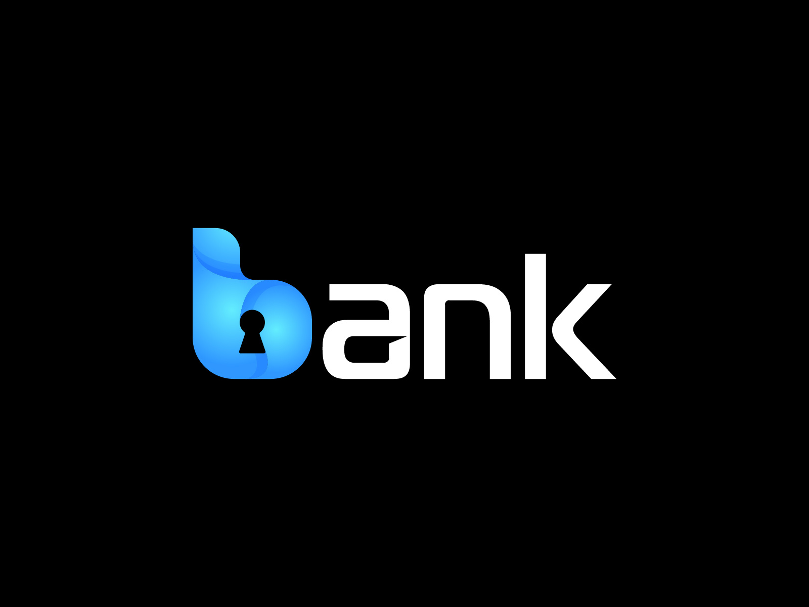Letter b + Security Logo - Bank Lock Logo . by Nesar Uddin Rahid on ...