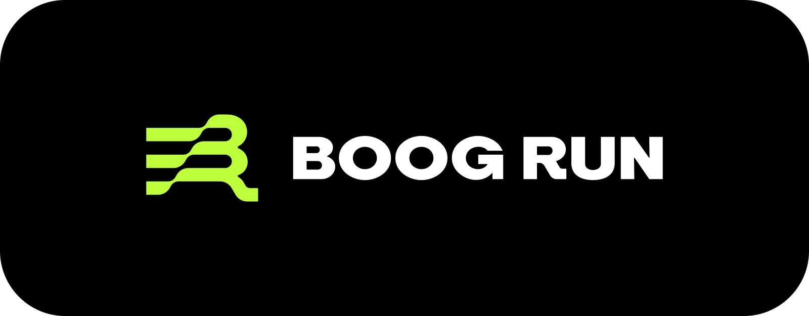 Boog Run - Final Logo Design by Ilya Gorchanyuk on Dribbble
