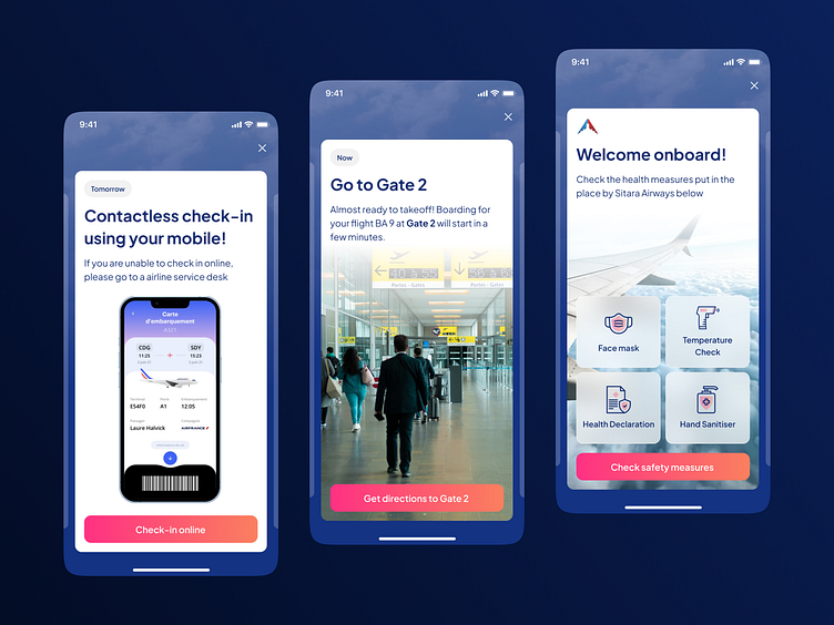 Flight - Onboarding Experience by Sandeep Kasundra on Dribbble