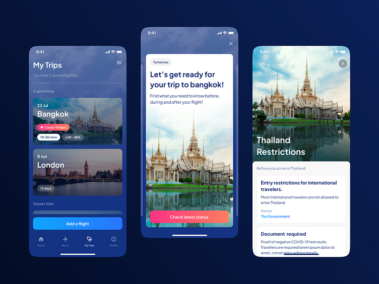 Flight - Onboarding Experience by Sandeep Kasundra on Dribbble