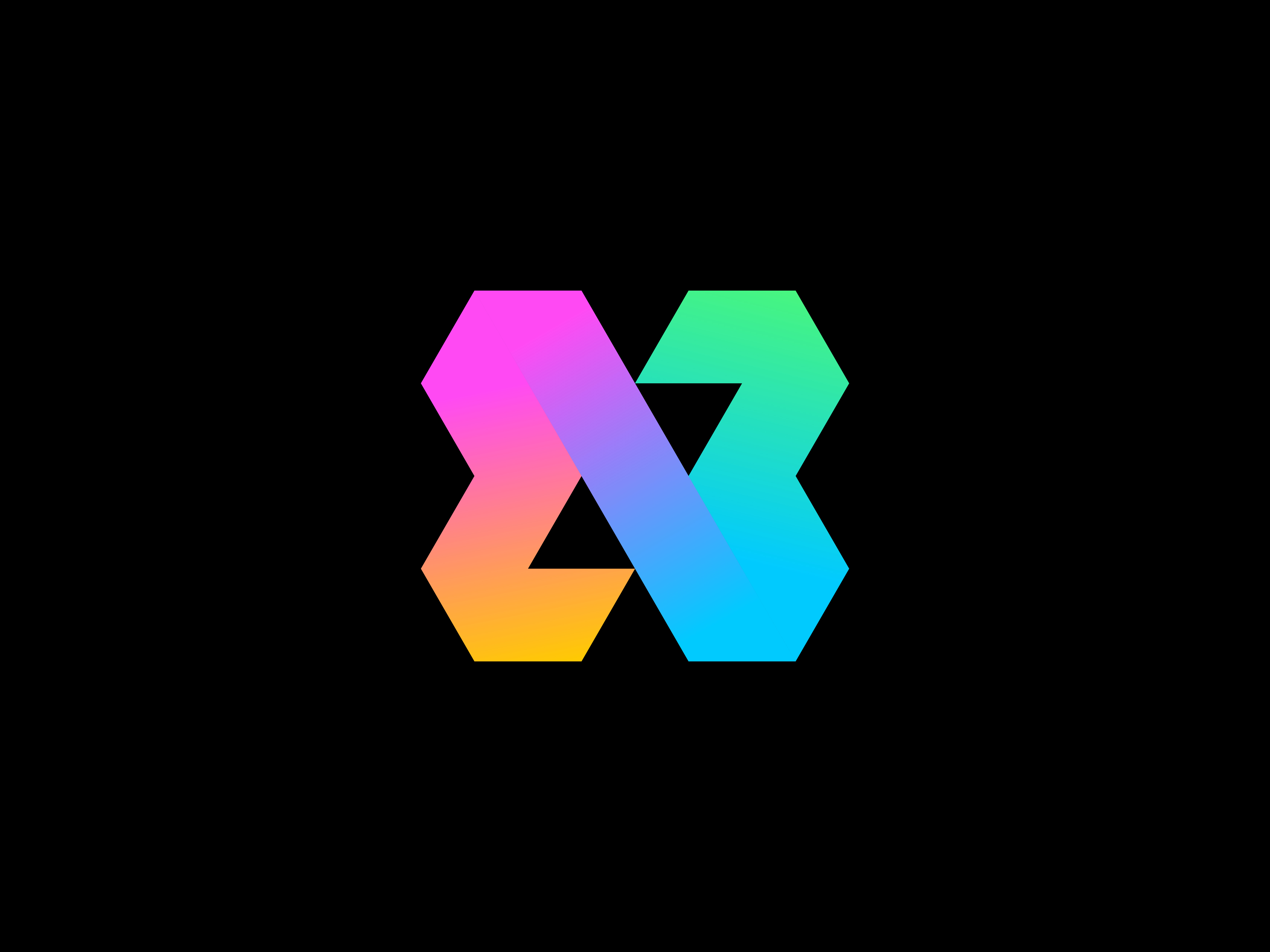 Crypto Currency Exchange Logo Concept | Colorful Monogram Design by ...